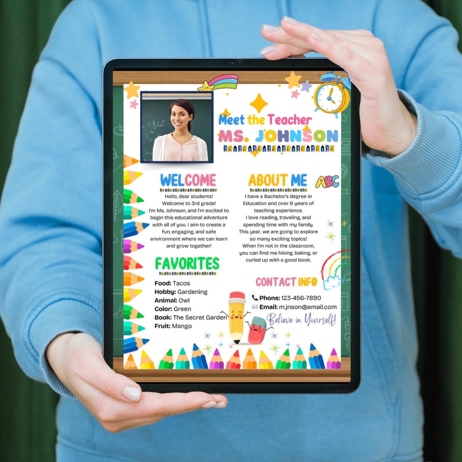 Meet the Teacher Flyer Meet the Teacher Template Meet the Teacher ...
