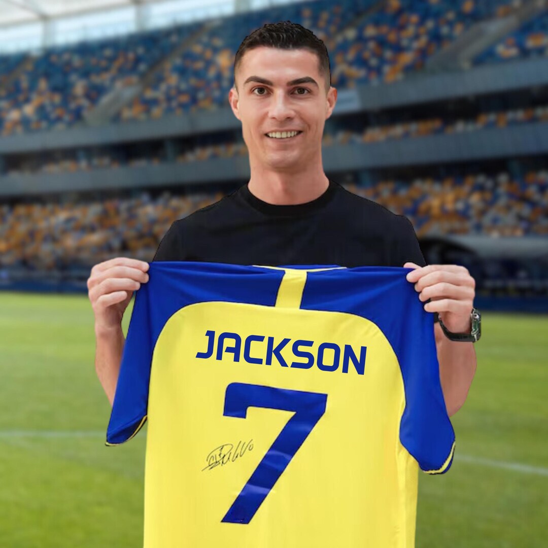 Personalized Cristiano Ronaldo Cr7 Soccer Portrait With Ronaldo ...