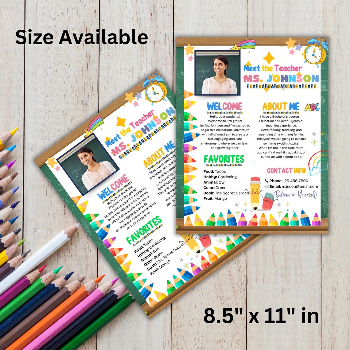 Meet the Teacher Flyer Meet the Teacher Template Meet the Teacher ...