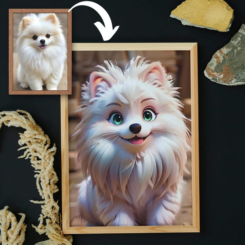 Pet Disneyfication - Etsy