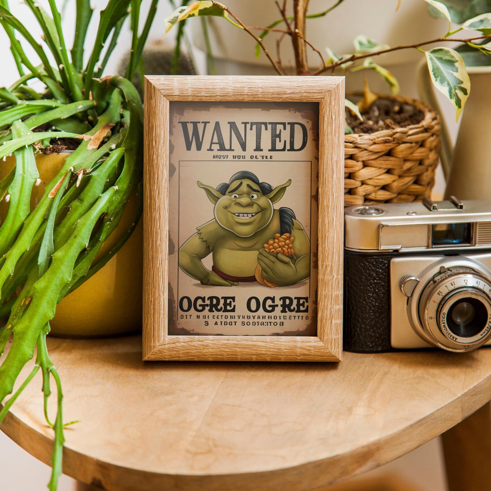 Shrek Wanted Posters Set of 6 Prints Digital Download Posters, Shrek ...