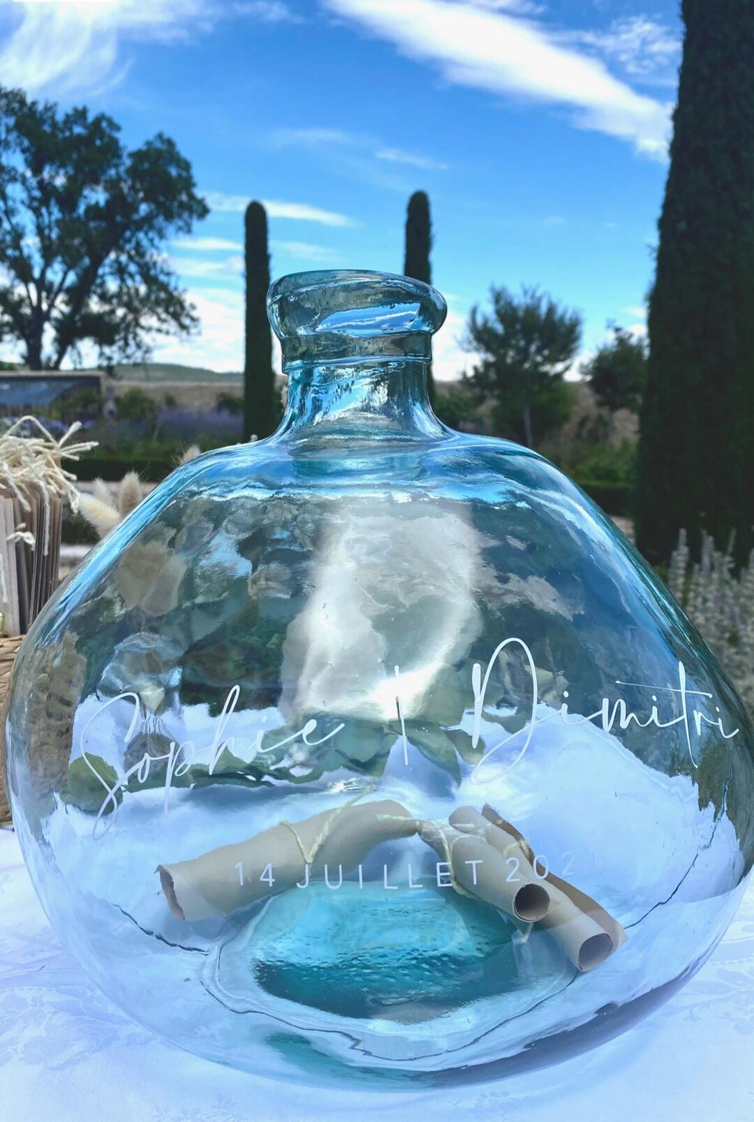 Personalized Wedding Ballot Box / Guestbook Sticker - Etsy