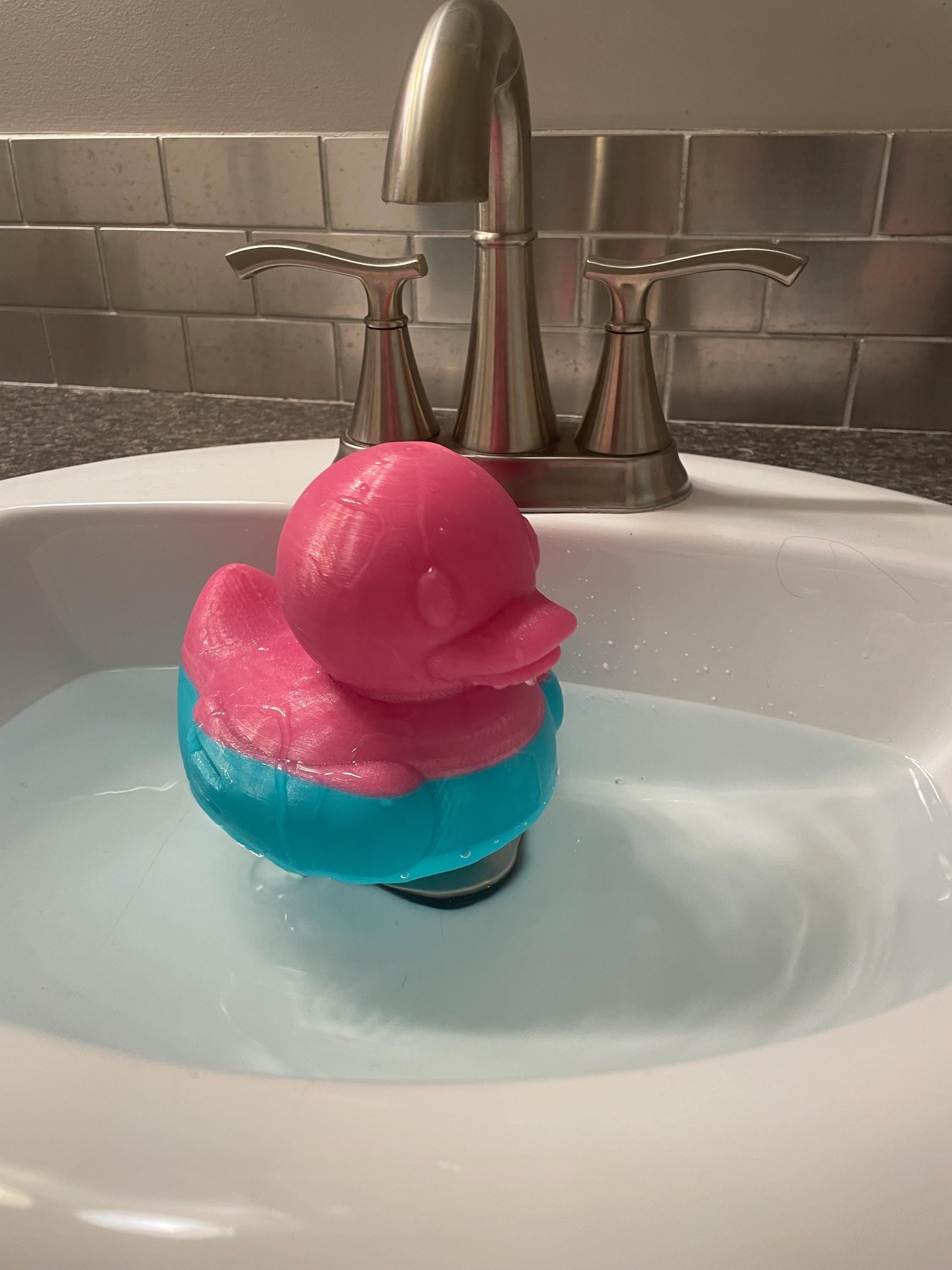 Double Colored 3d Printed Duck - Etsy