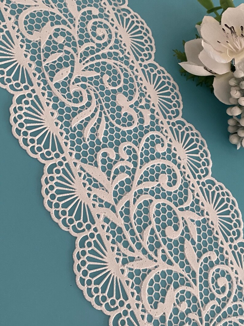 2 Sugar Lace | Edible Lace | Cake Lace | Sugar Lace | - Etsy