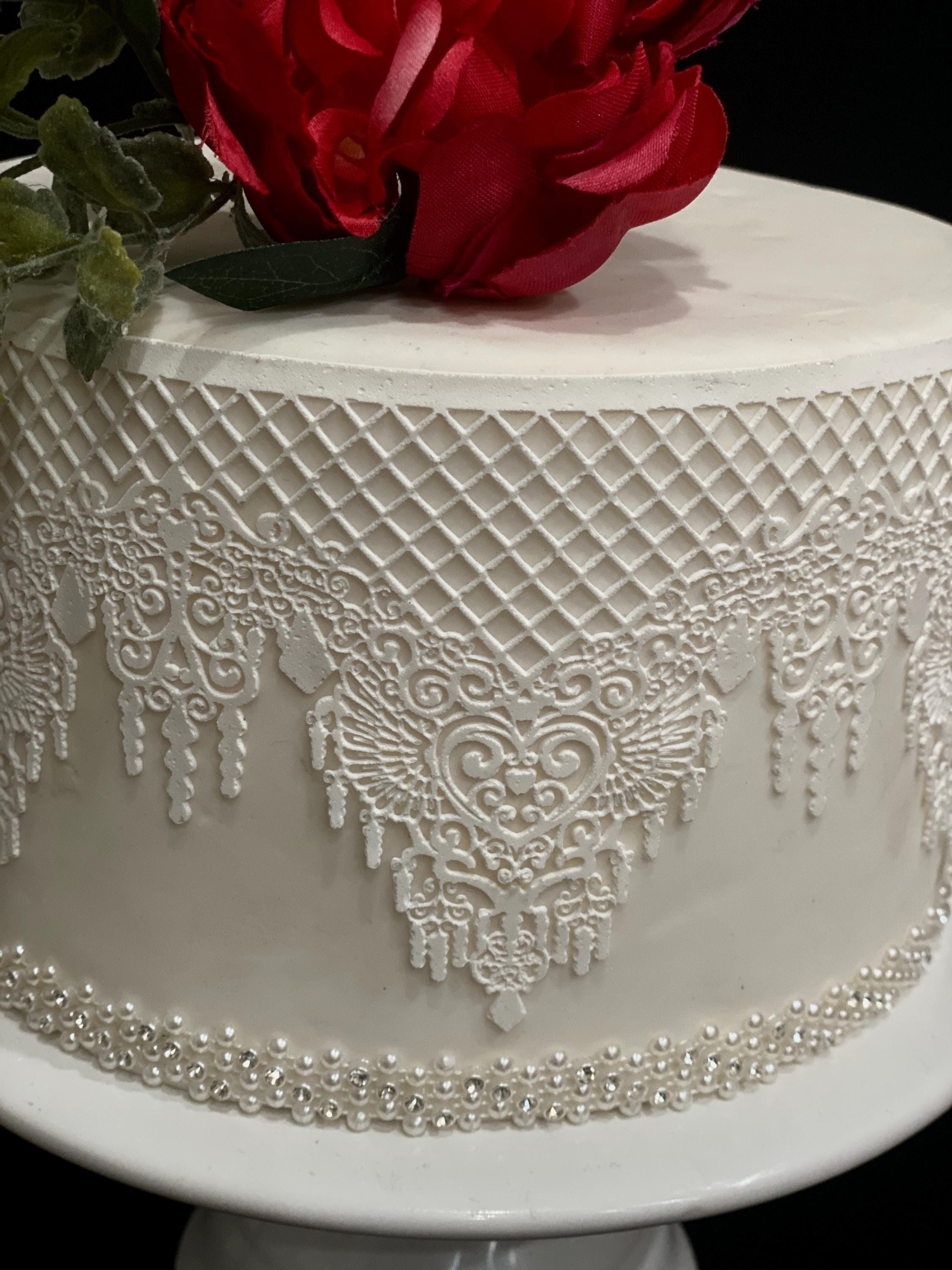 2 Sugar Lace | Edible Lace | Cake Lace | Sugar Lace | Ophelia Sugar ...