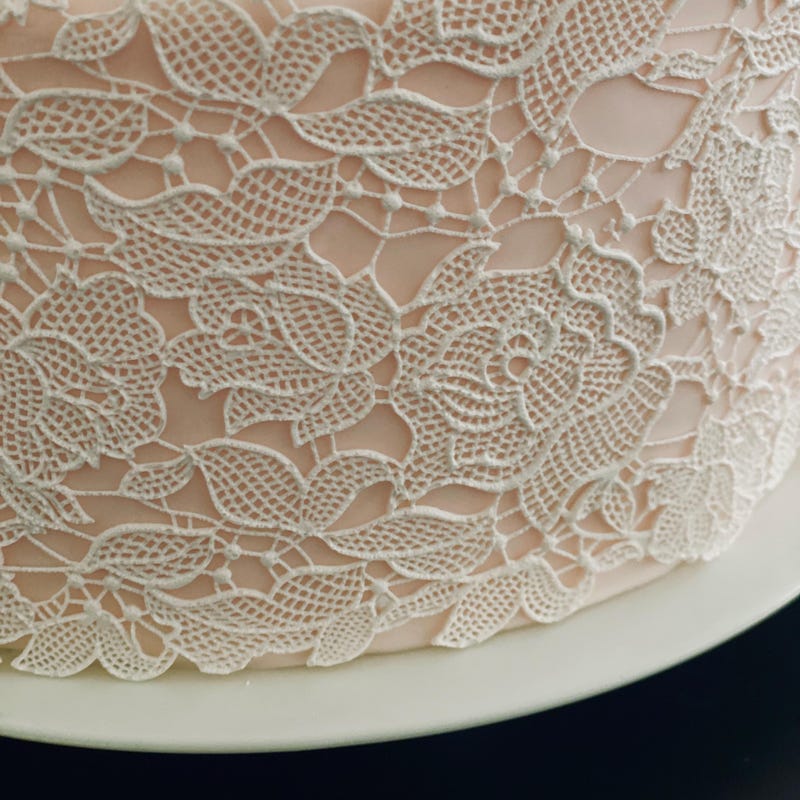 Pink Sugar Roses for Cake - Etsy