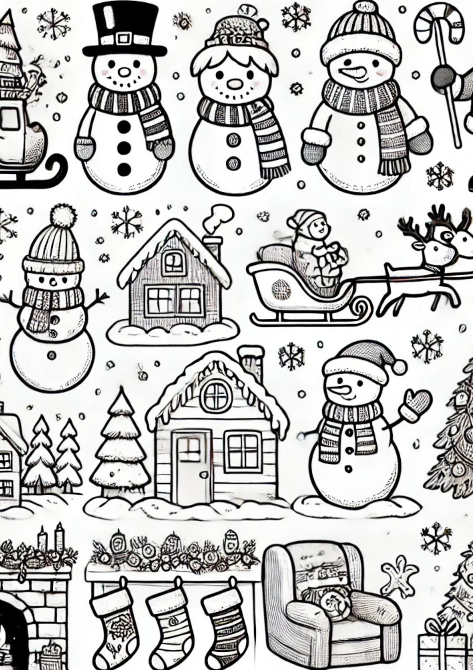 Christmas Colouring Sheets. Kids Christmas Colouring Sheets. Kids ...