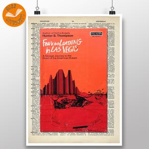 Fear and Loathing in Las Vegas Cover - Etsy