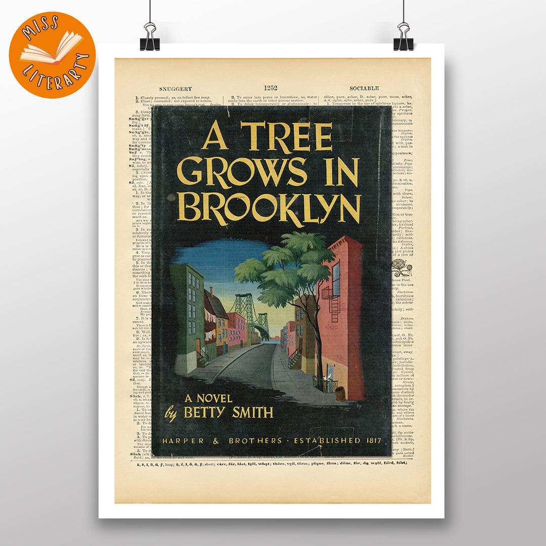 Betty Smith - A Tree Grows in Brooklyn - First Edition Cover - Vintage ...