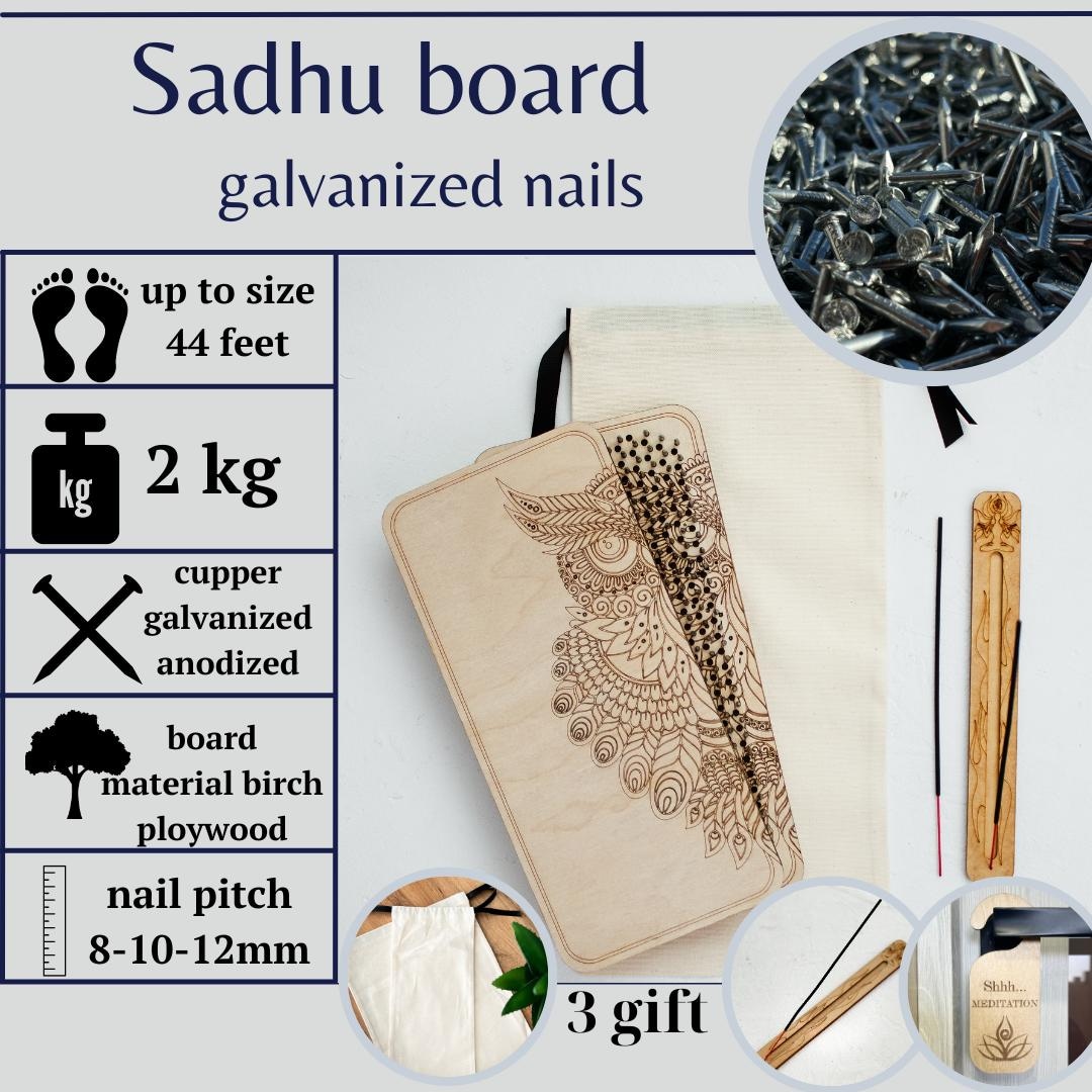 Sadhu Board for Beginners 8,10,12mm With Zinc, Copper and Anodized ...
