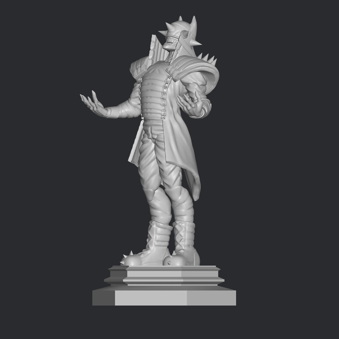 Batman Who Laughs Stl File 3d Printing, 3d Print File, Miniature, Super ...