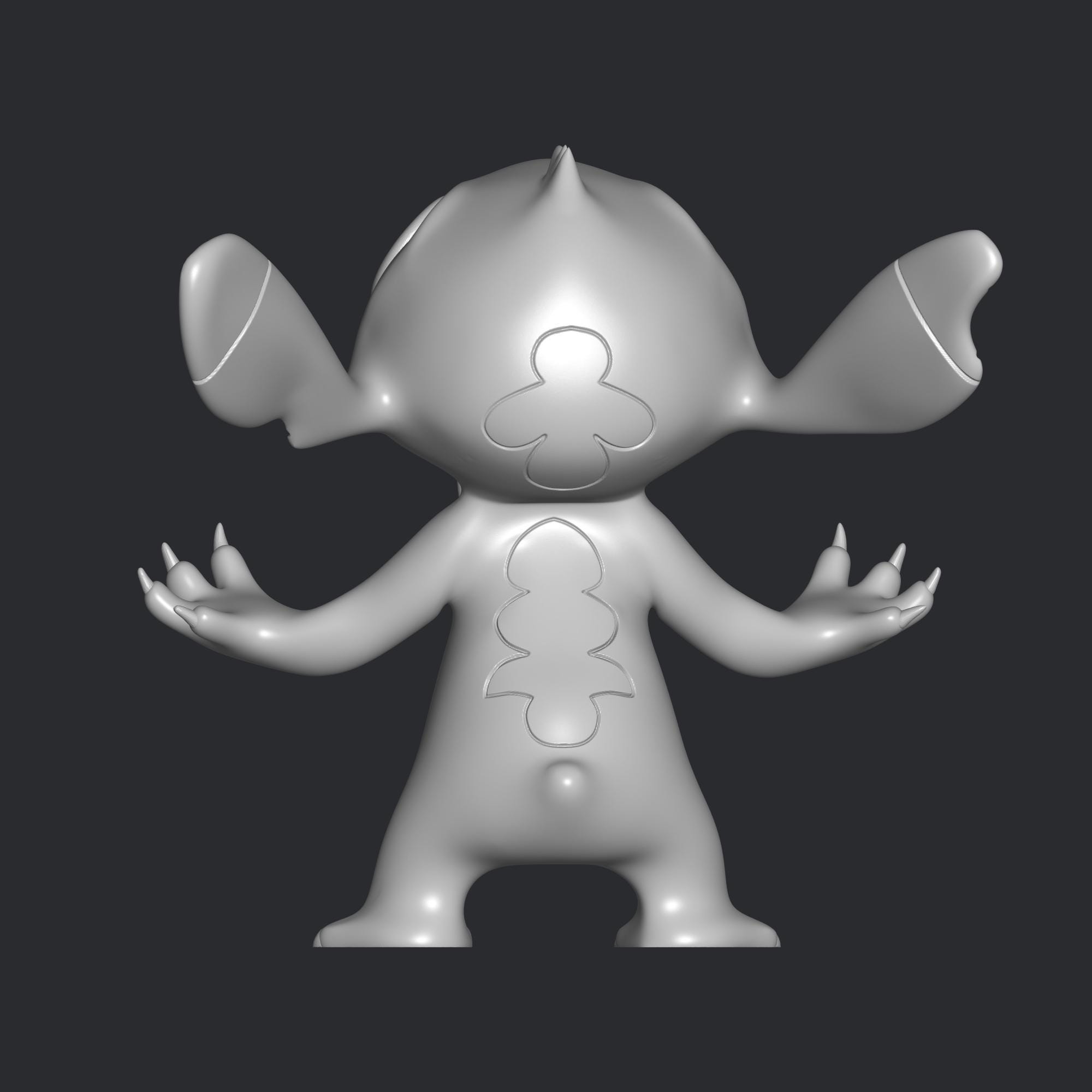 Stitch Venomized, Lilo and Stitch Stl File 3d Printing, 3d Print File ...