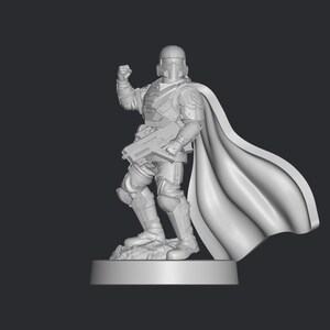 Helldiver Miniature Stl File 3d Printing, 3d Print File, Miniature ...