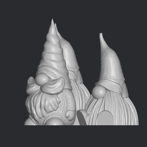 Three Gnomes Stl File 3d Printing, 3d Print File, Miniature Superhero ...