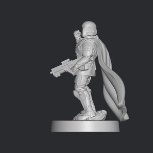 Helldiver Miniature Stl File 3d Printing, 3d Print File, Miniature ...