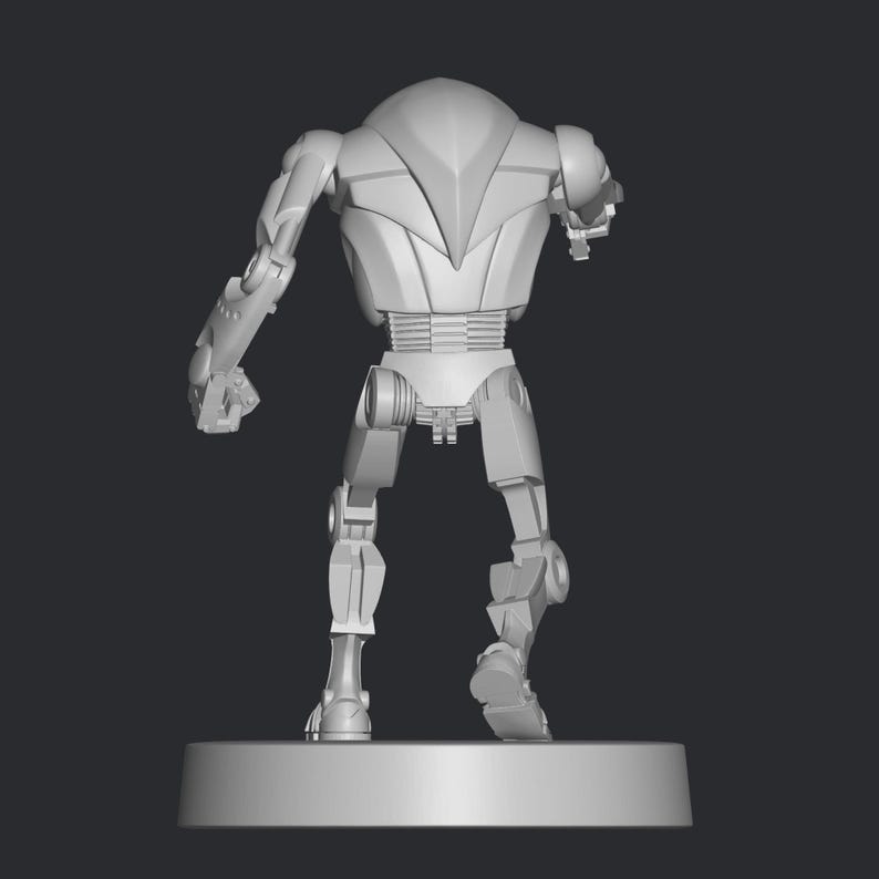 Star Wars B2 Battle Droid Stl File 3d Printing, 3d Print File ...