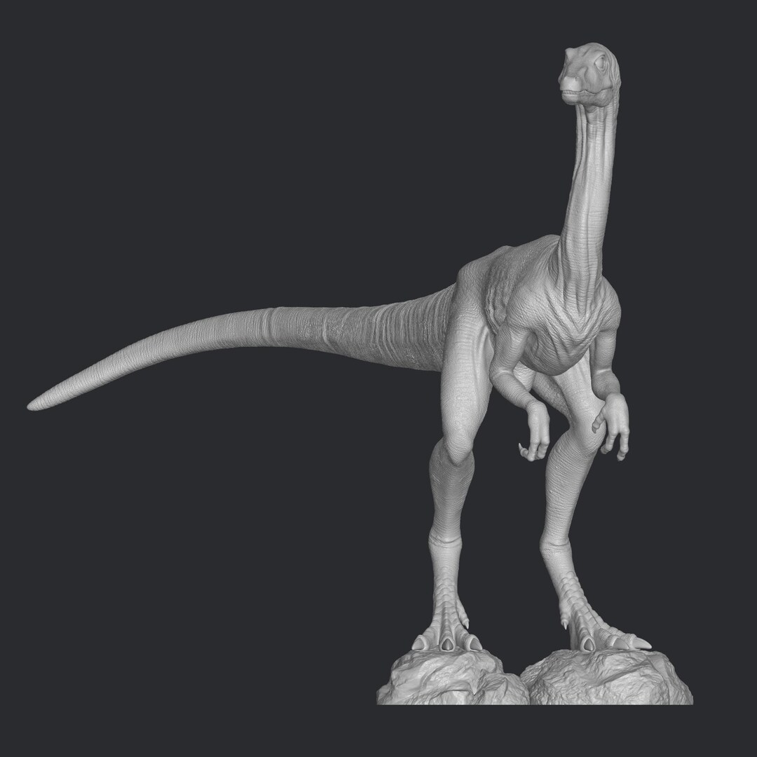 Compsognathus From Jurassic Park Stl File 3d Printing, 3d Print File ...