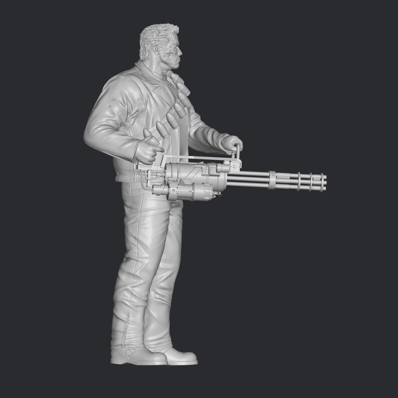 Arnold Schwarzenegger as Terminator Stl File 3d Printing, 3d Print File ...
