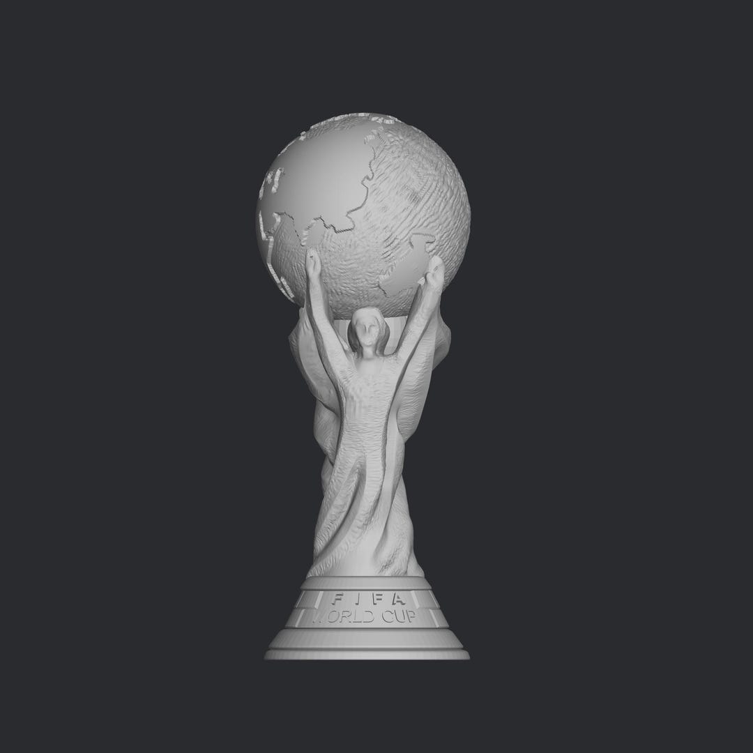 Fifa World Cup Stl File 3d Printing, 3d Print File, Miniature ...