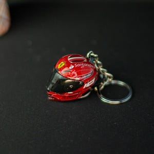 Handmade Charles Leclerc Helmet Keychain: Personalized F1 Fan Gift or ...