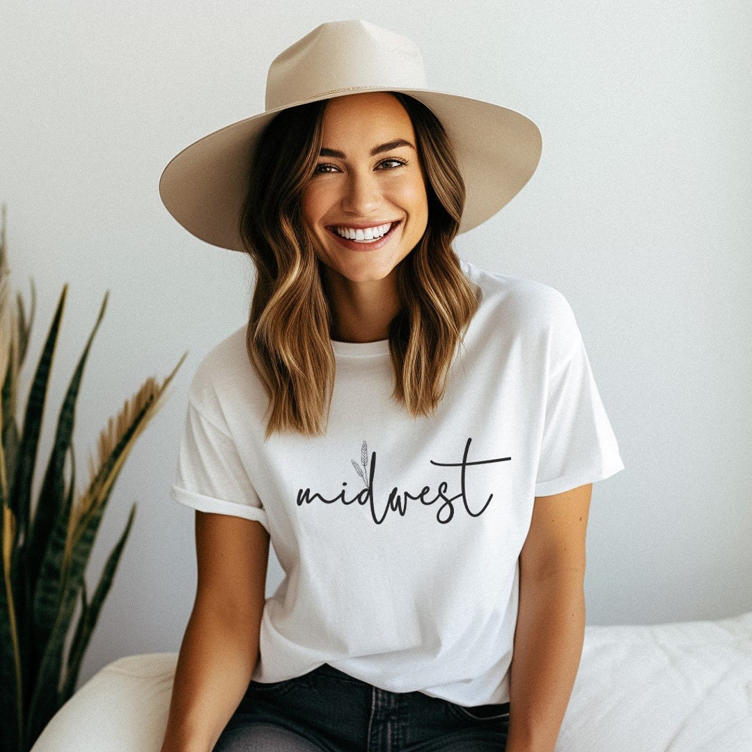 Midwest Shirt Country Girl Farm Life Wheat Shirt Midwest Lover Gift ...