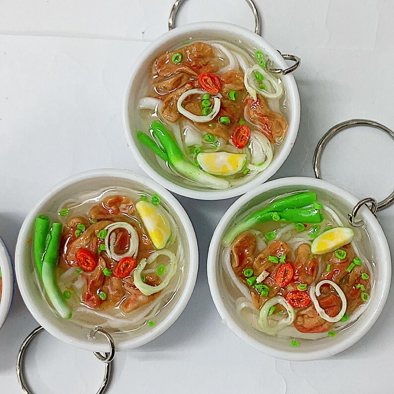 Vietnamese Pho Magnet/ Keychain/ Food Miniature - Etsy