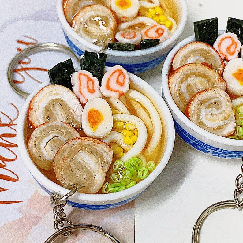 Janpanese Ramen Magnet/ Keychain/ Food Miniature - Etsy