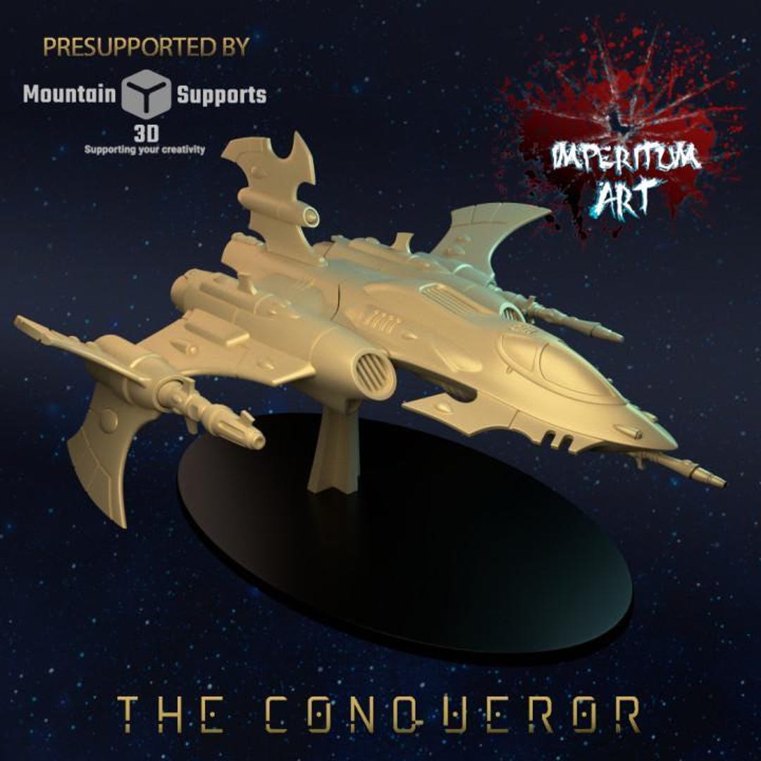 Relikt Conquistador de los Elfos Espaciales de ImperitumArt - Miniatura ...