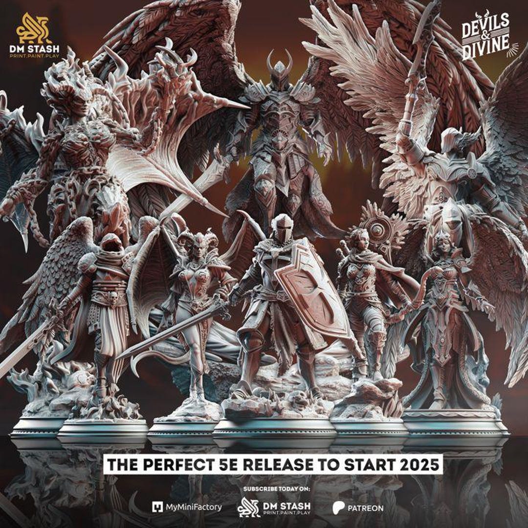 Devil and Divine: Full Board and Tabletop Game | DM Stash | Tabletop ...