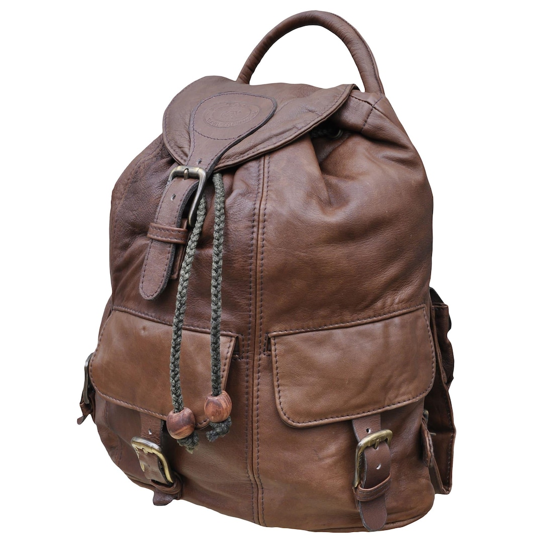Cape Buffalo Game Skin Kilimanjaro Backpack - Brown - Etsy