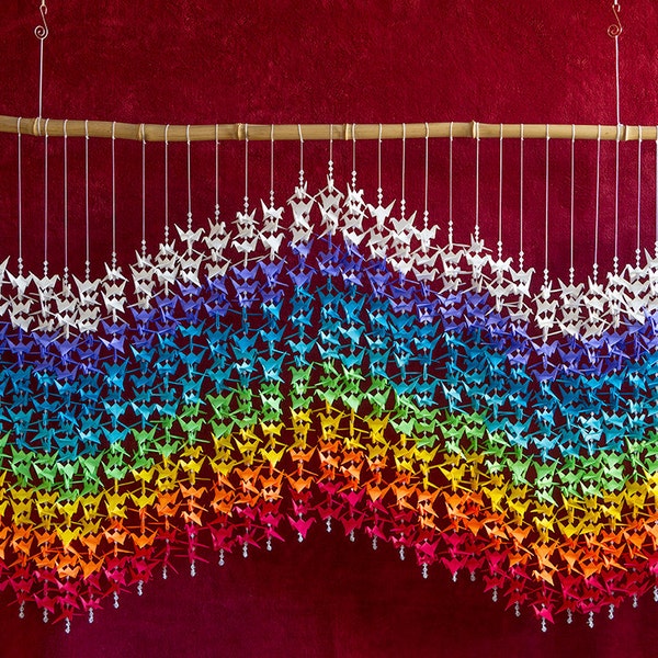 1000 Origami Cranes - Etsy