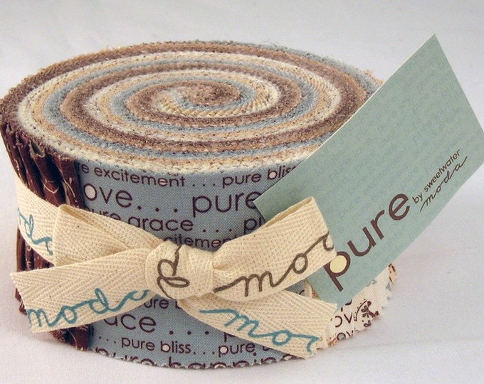 NEW - Pure by Sweetwater for Moda Fabrics - Jelly Roll - Etsy