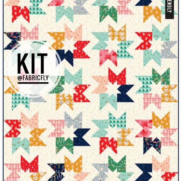 Ruby Star Jolly Fabric - Etsy