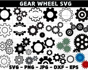 Gears SVG Bundle - Etsy