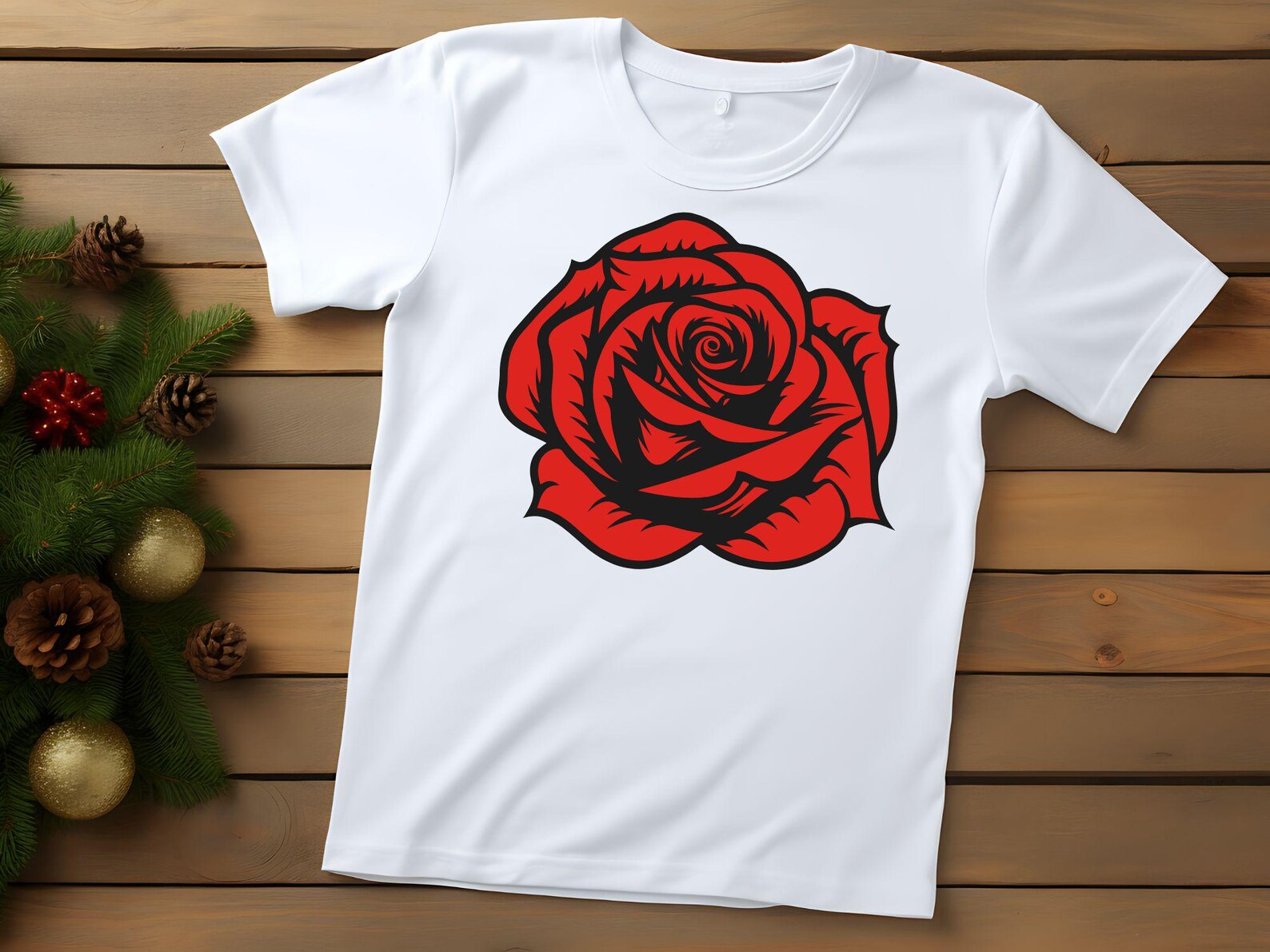 Red Rose Clipart | Red Rose Svg | Rose Svg Bundle | Red Rose Png ...