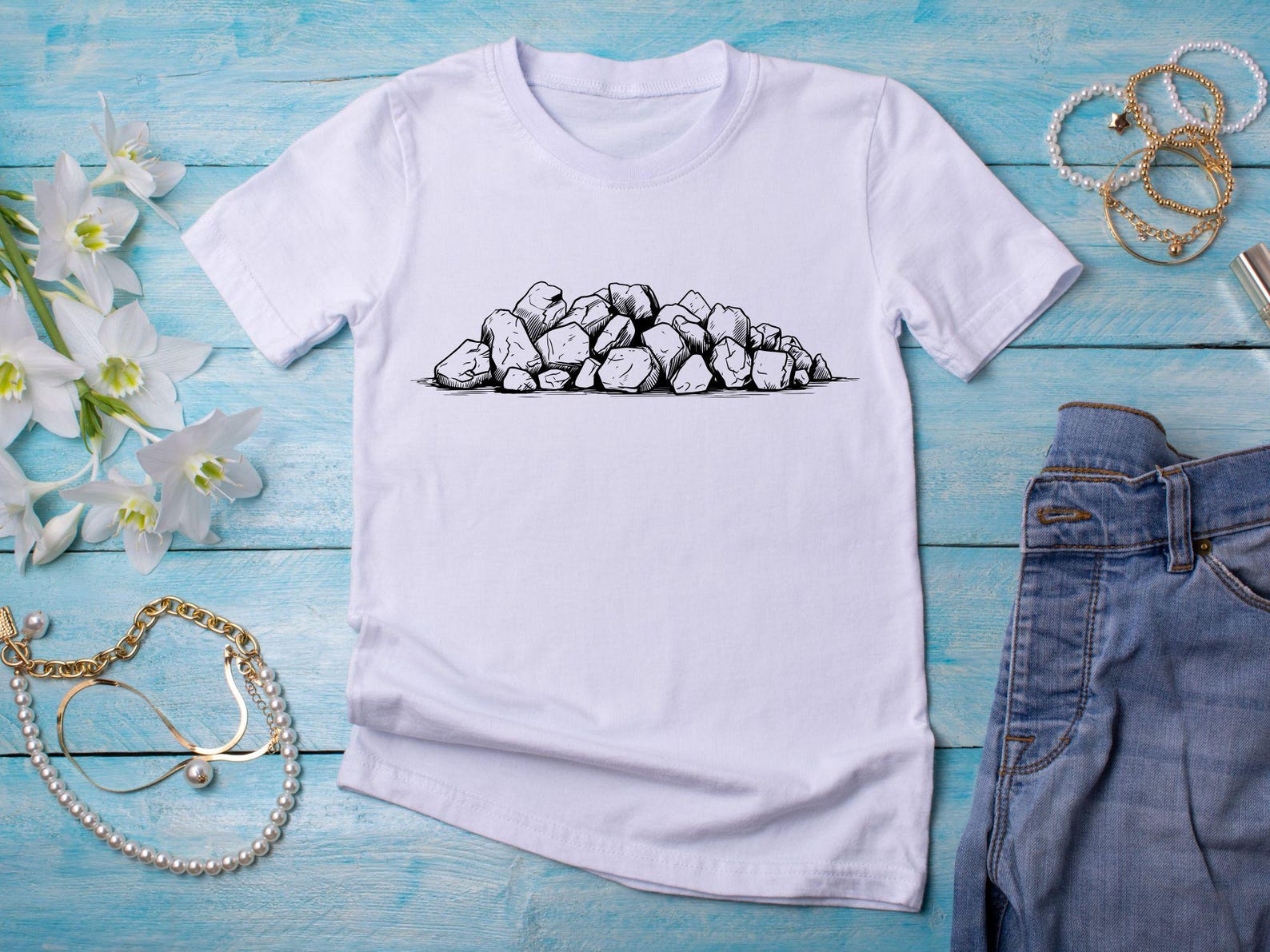 Pile of Stones SVG Bundle, Pile of Rocks Svg,pile of Stones Dxf,pile of ...