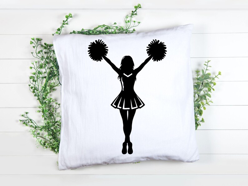 Cheerleader Svg Bundle, Cheerleader Clipart, Cheerleading Svg ...