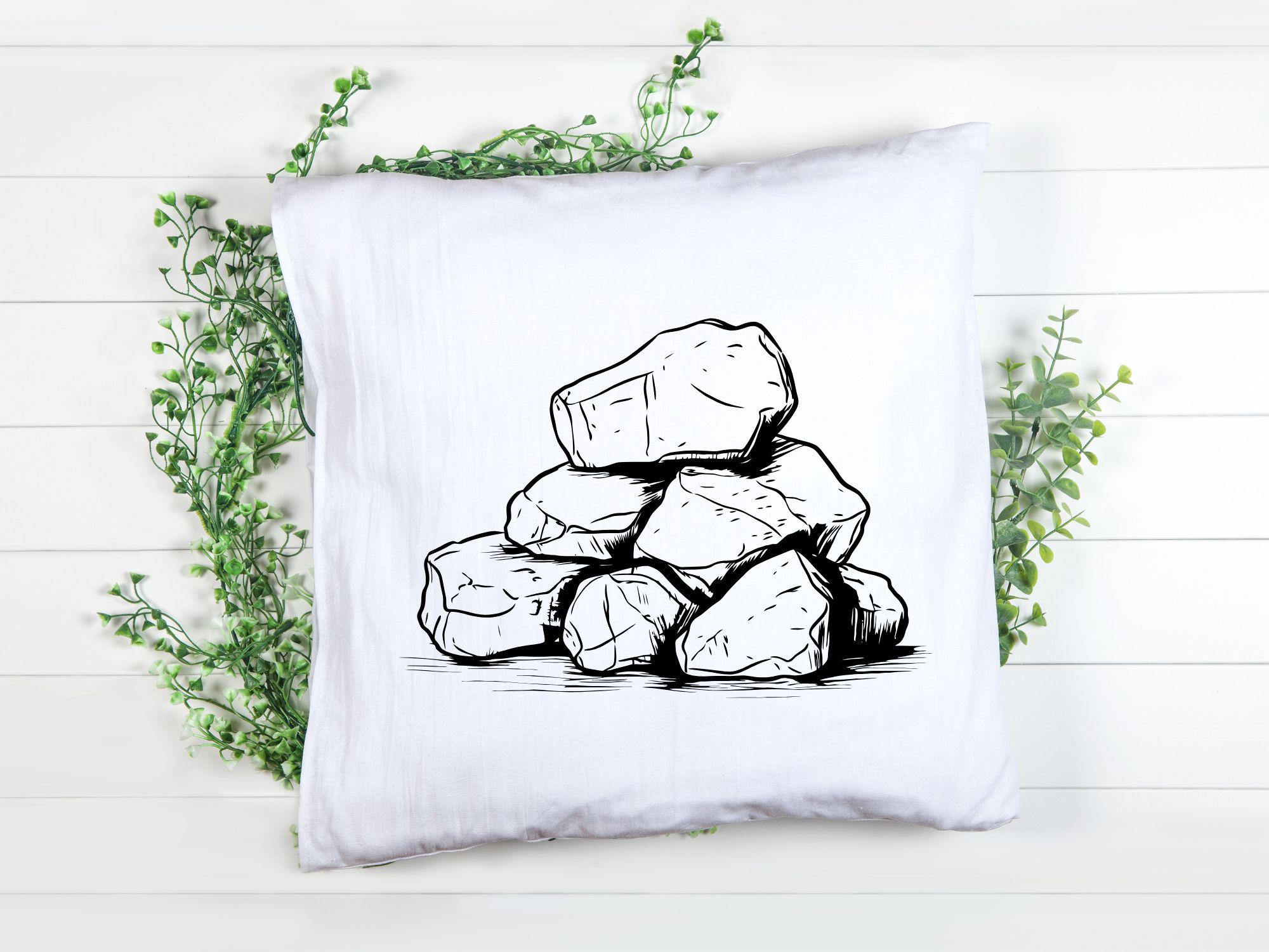 Pile of Stones SVG Bundle, Pile of Rocks Svg,pile of Stones Dxf,pile of ...