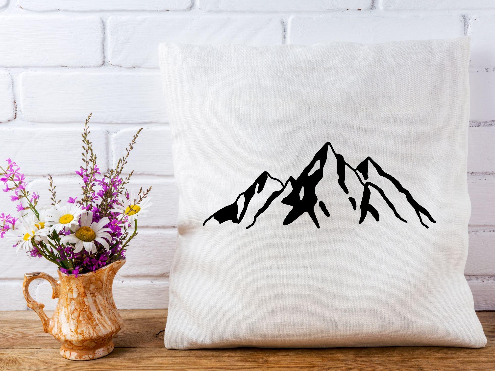 Berge SVG Bundle, Natur SVG, Landschaft SVG, Berg Silhouette, Berg png ...