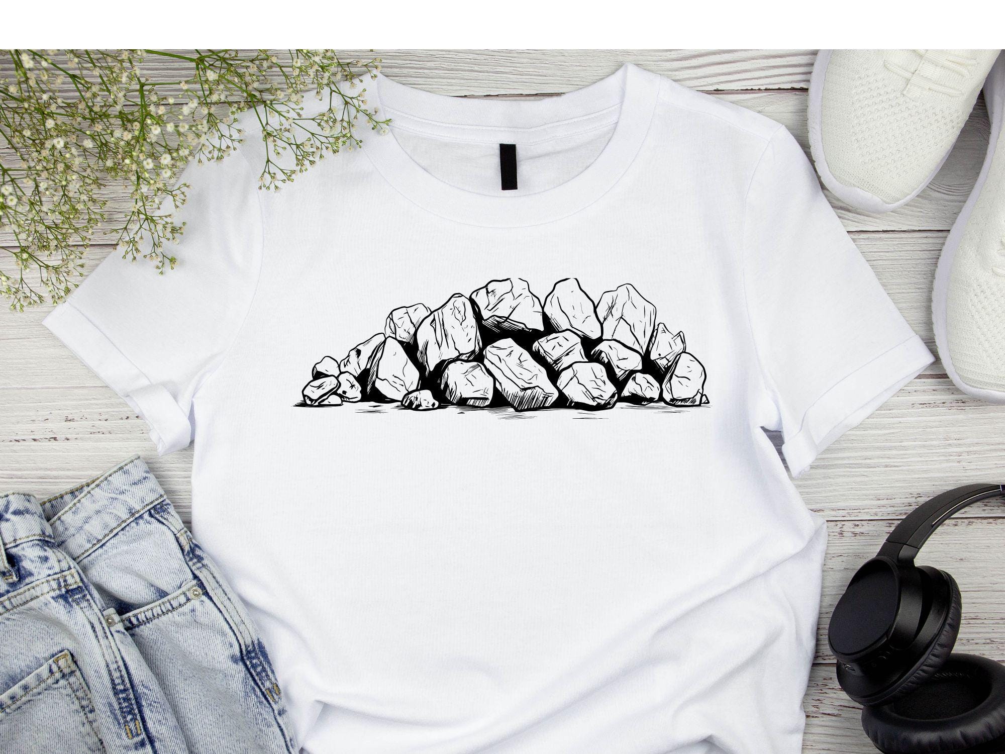 Pile of Stones SVG Bundle, Pile of Rocks Svg,pile of Stones Dxf,pile of ...