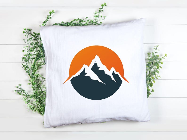 Berge SVG Bundle, Natur SVG, Landschaft SVG, Berg Silhouette, Berg png ...