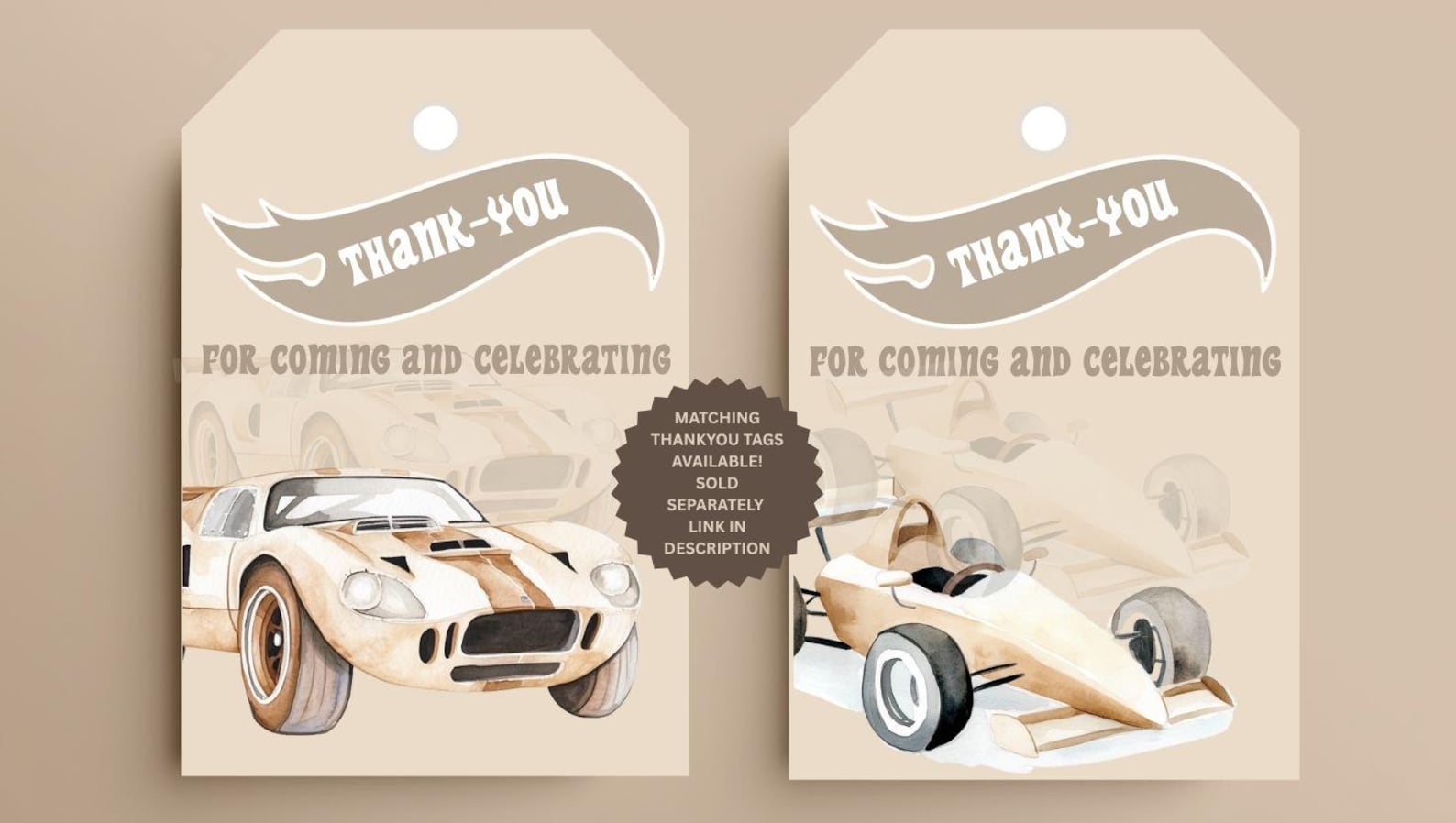 Editable Toy Car Packaging: Custom Hot Wheel Party Favor (digital ...