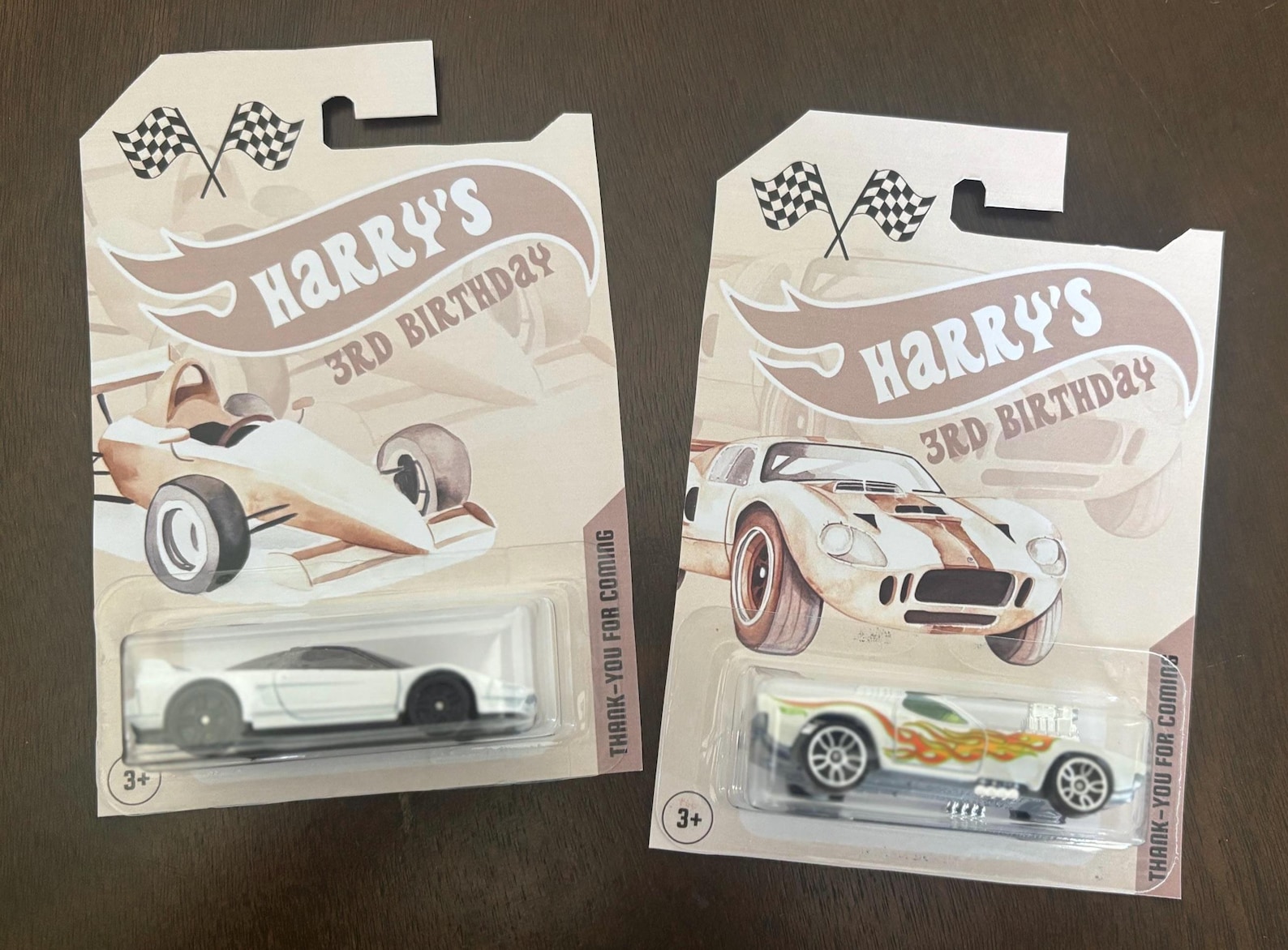 Editable Toy Car Packaging: Custom Hot Wheel Party Favor (digital ...