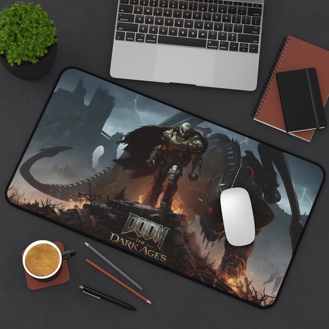Doom Dark Ages V2 Desk Pad - Etsy