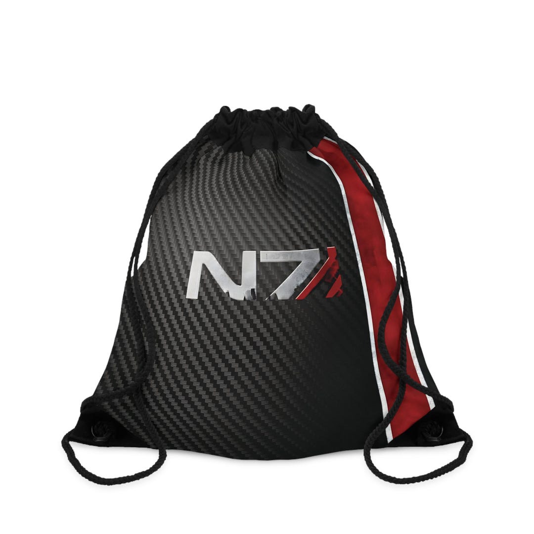 Mass Effect Bioware Sci-fi RPG Drawstring Bag, Videogame Backpack ...
