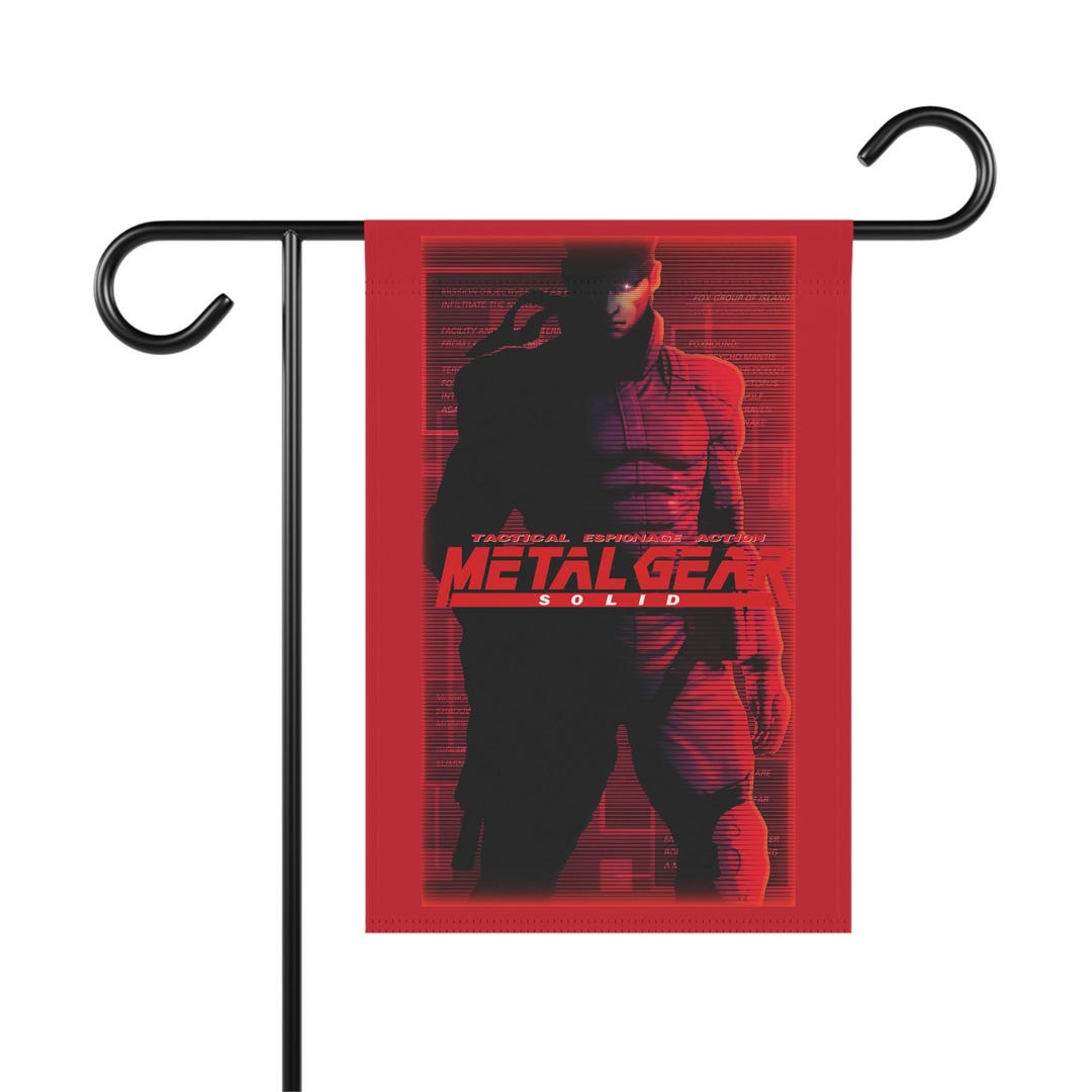 Garden & House Banner Metal Gear Solid - Etsy