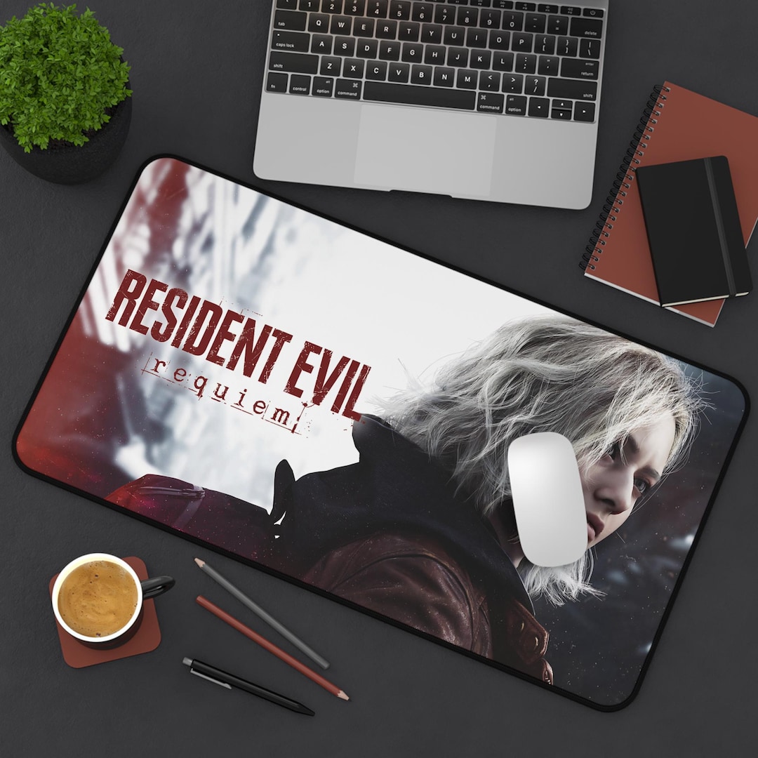 Gaming Desk Mat, Resident Evil 9 Requiem Design - Mouse Pad, Gaming ...