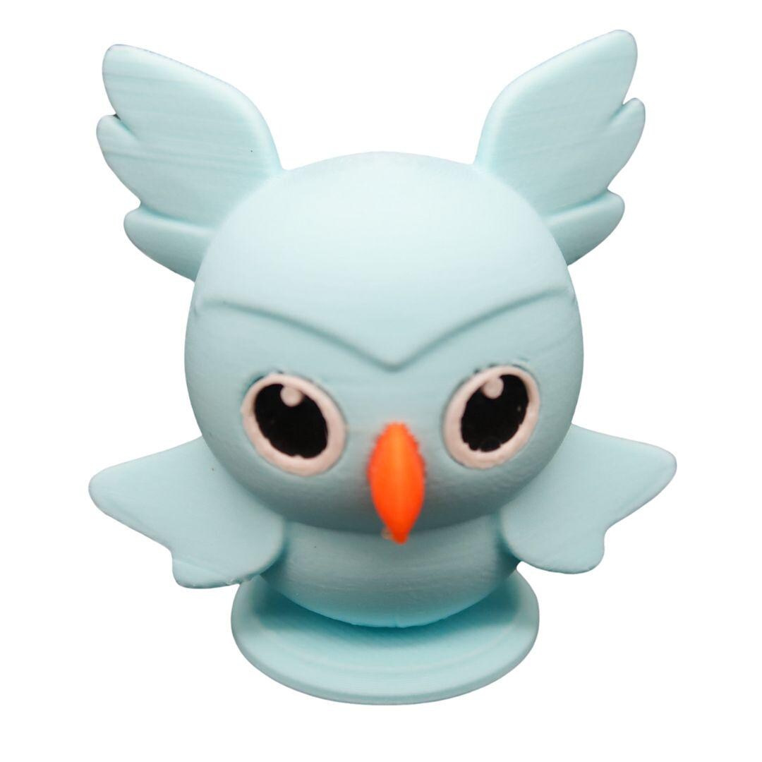 Snow Owl Desk Pet | Viral Desk Pets, Miniatures, Desk Toys, Teacher's ...