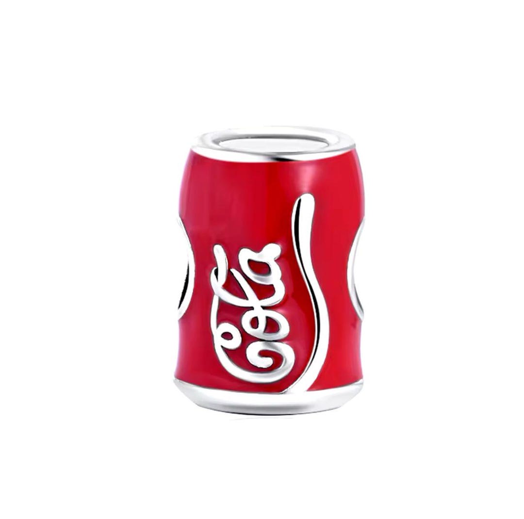 Coke Cola Can Charm, Charm for European Style Bracelet, Necklace Charm ...
