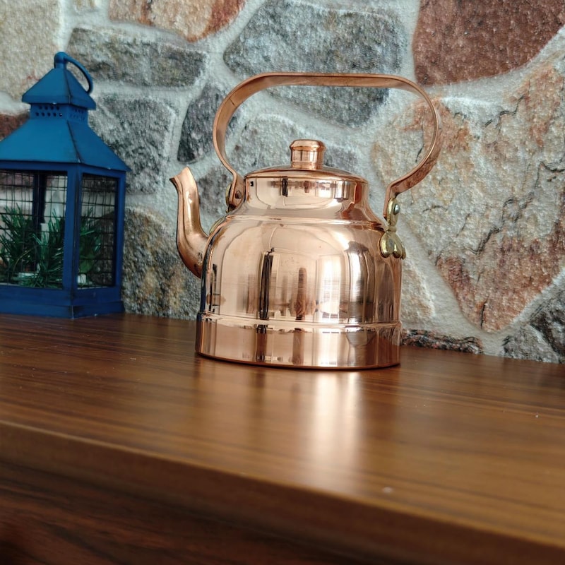 Copper Tea Pot - Etsy